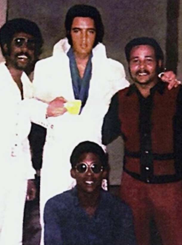 Gerald Johnson with Elvis Presley – Miss Sydney and the Downtown Saints